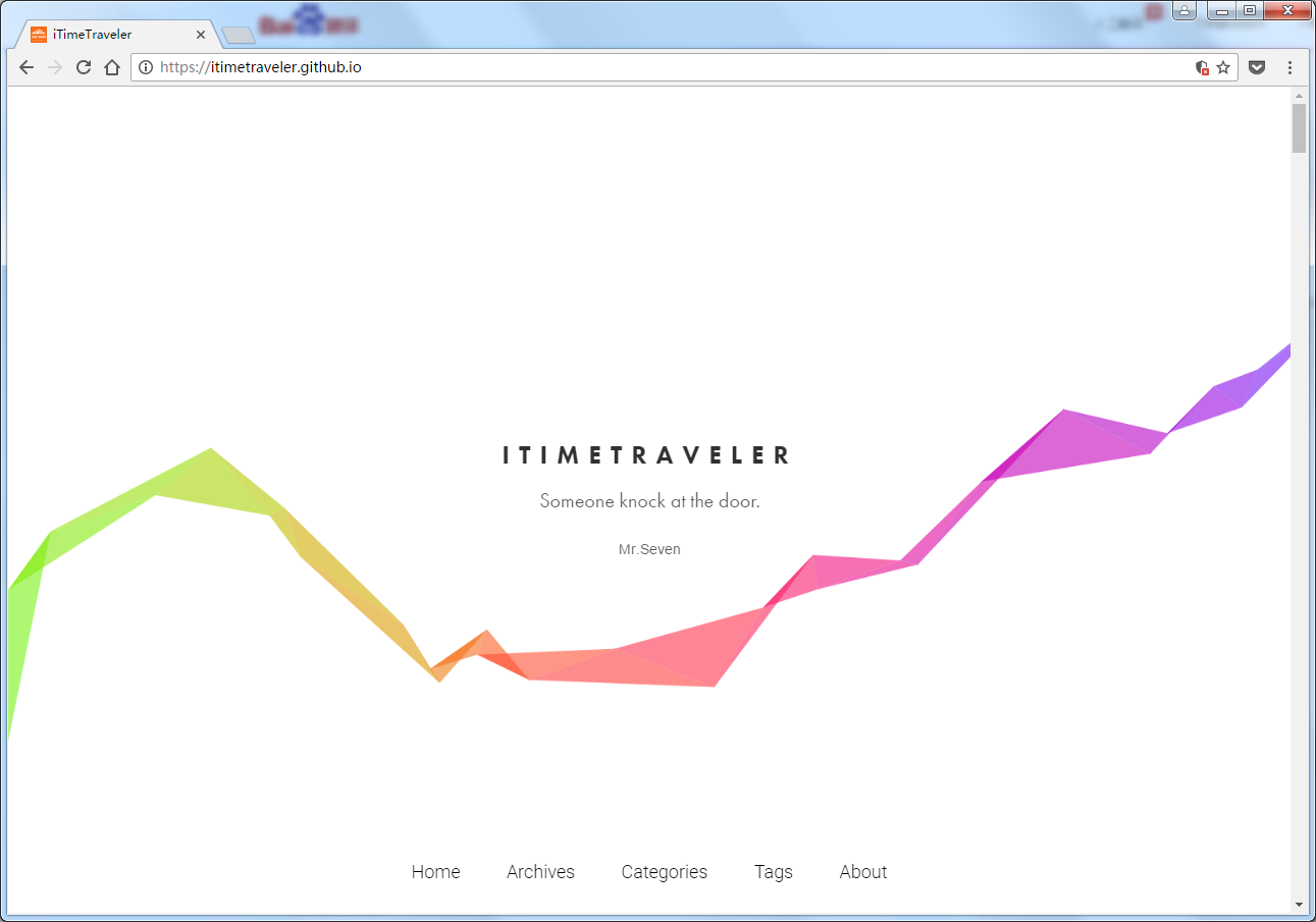 Hiker主题预览 | iTimeTraveler